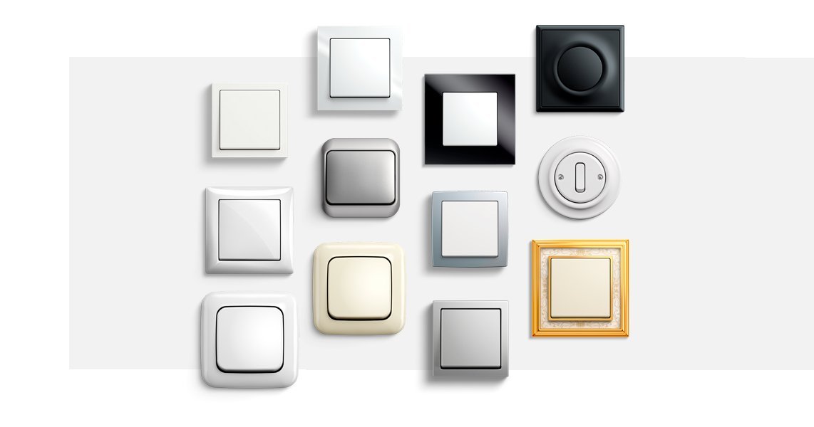 Design trifft Funktion - Lichtschalter von Busch-Jaeger