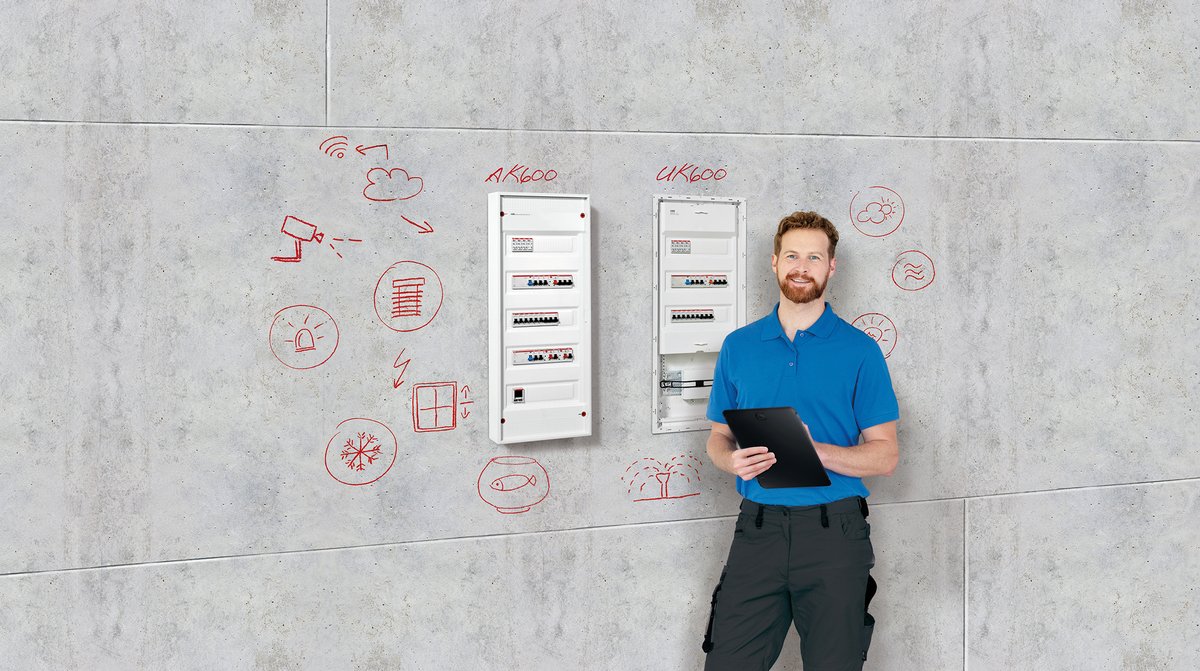 Busch-Jaeger – Der neue Aufputz-Stromkreisverteiler AK600 von ABB